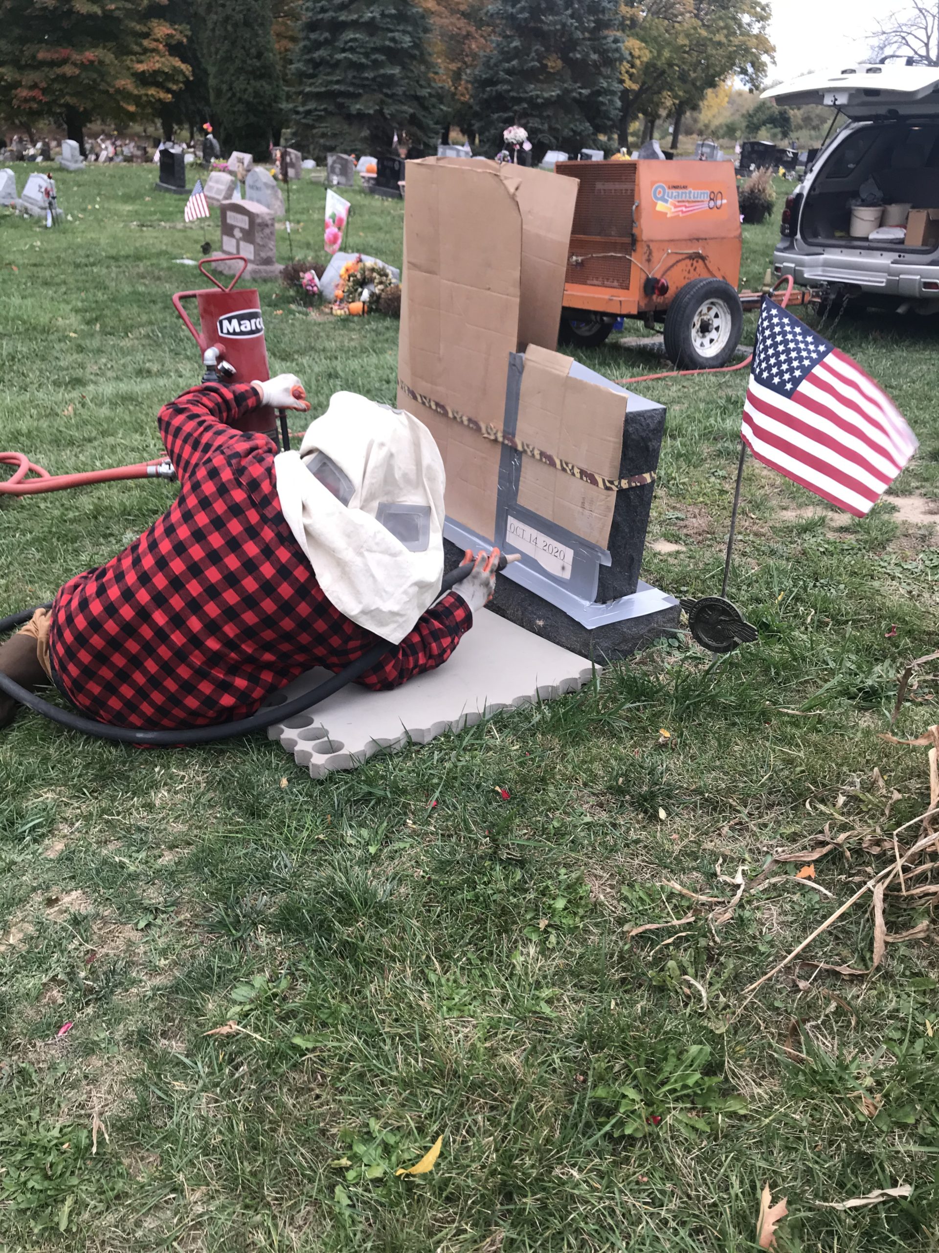 Cemetery Lettering | Nielsen Granite EverBlasting Memorials